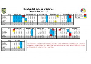 » Term Dates