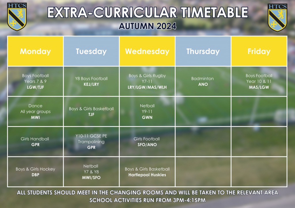 » Extra Curricular Clubs